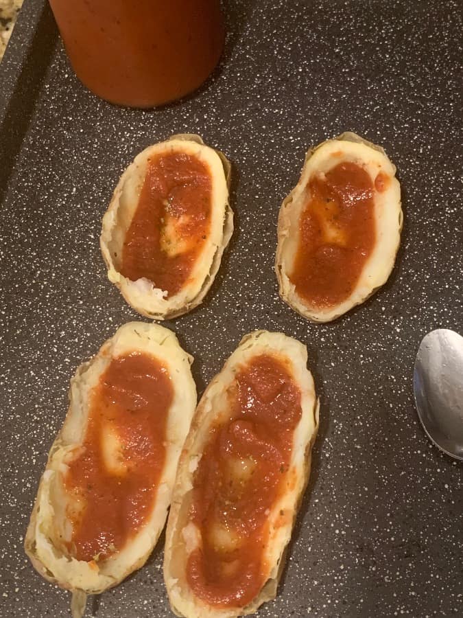 PEPPERONI PIZZA POTATO SKINS - Razzle Dazzle Life