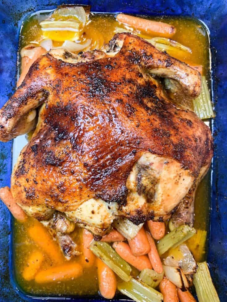 Juicy Oven Roasted Chicken (Easy Recipe That Never Fails) - Razzle ...