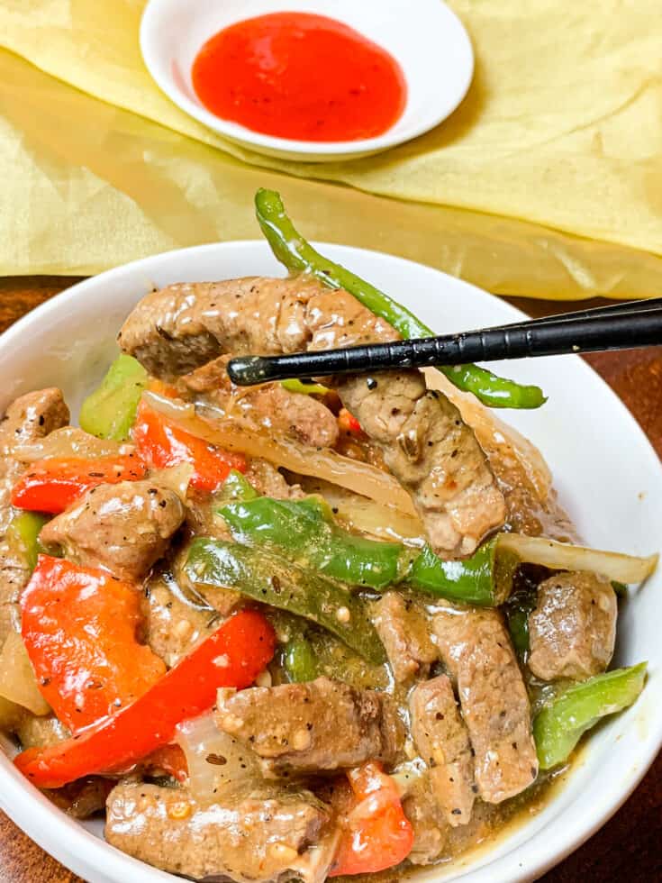 Quick and Easy Pepper Steak Recipe - Razzle Dazzle Life