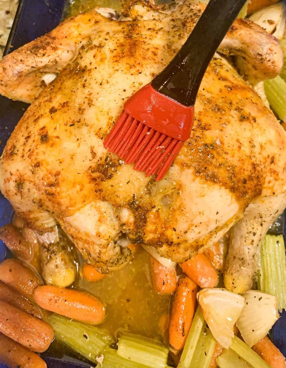 Tender and Juicy Oven Roasted Chicken - Razzle Dazzle Life