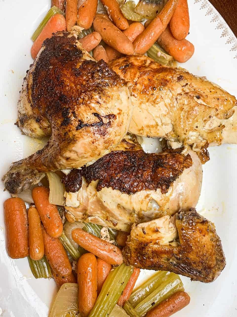 Juicy Oven Roasted Chicken (Easy Recipe That Never Fails) - Razzle ...