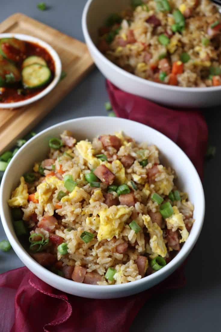 Easy Leftover Pork Fried Rice - Razzle Dazzle Life