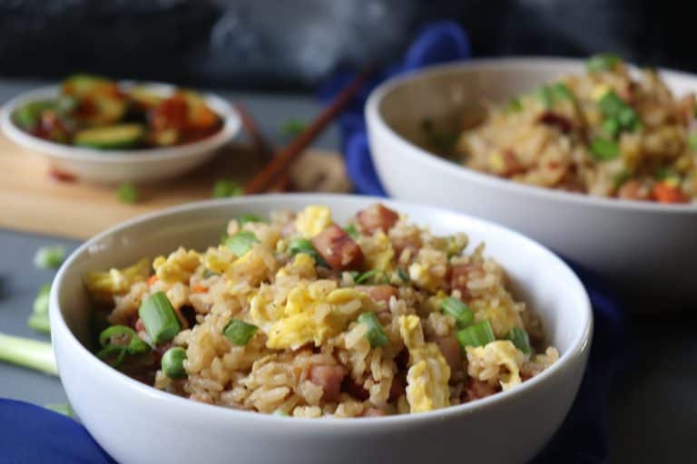 Easy Leftover Pork Fried Rice - Razzle Dazzle Life