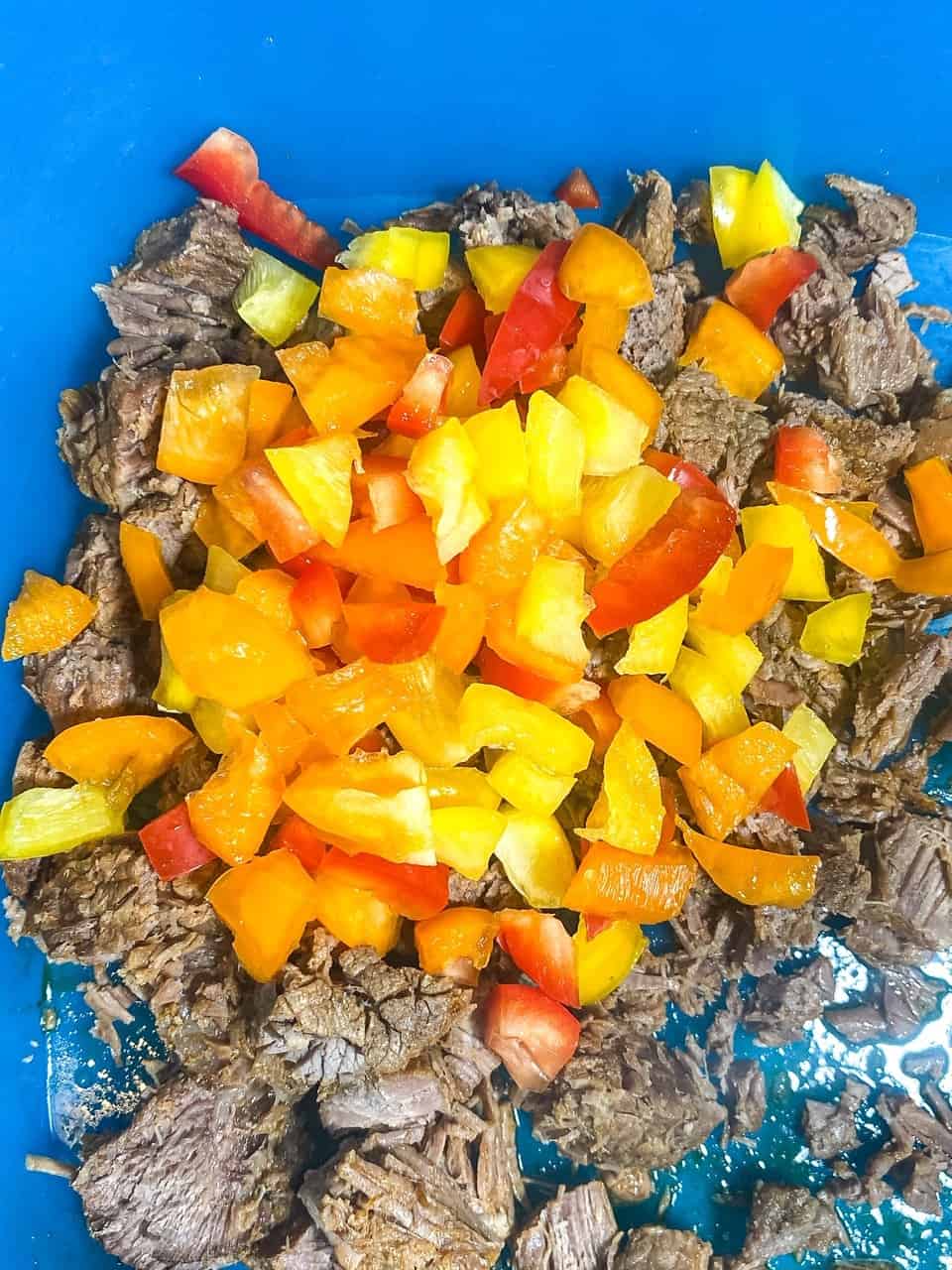 Cheesy Taco Stuffed Peppers with Beef - Razzle Dazzle Life