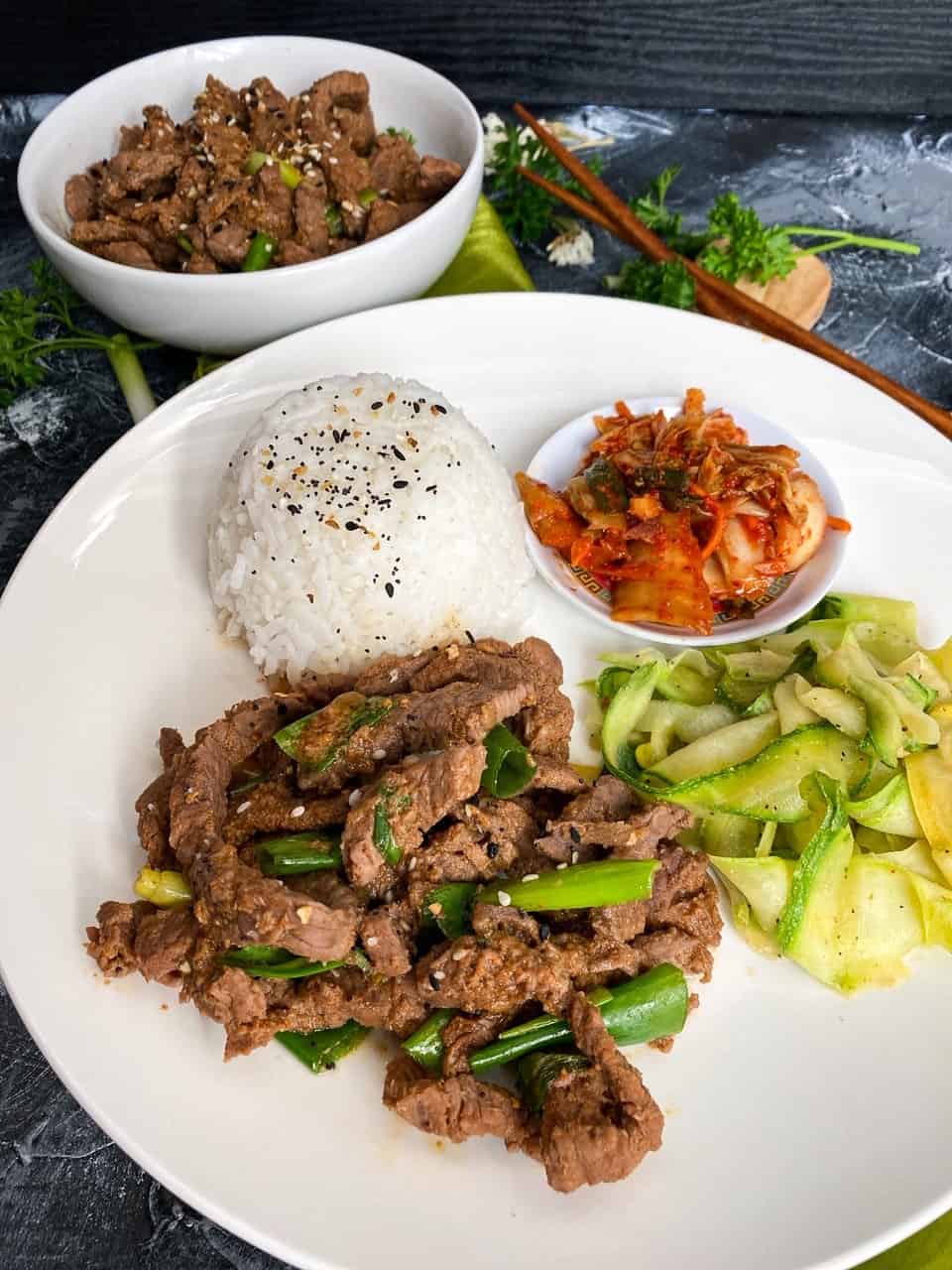 Korean Beef Bulgogi in the Instant Pot - Razzle Dazzle Life