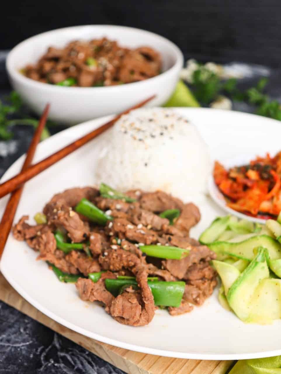 Korean Beef Bulgogi in the Instant Pot - Razzle Dazzle Life