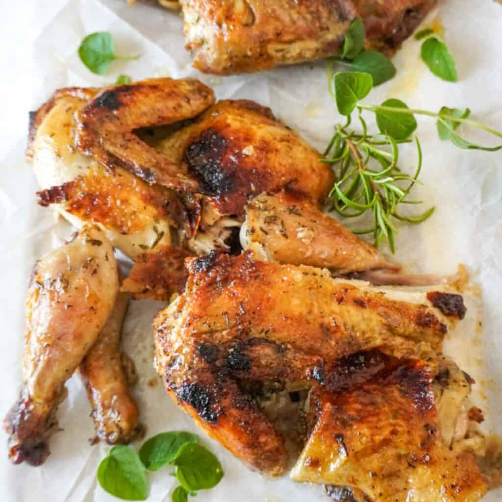 Herb Butter Cornish Hen Recipe - Razzle Dazzle Life