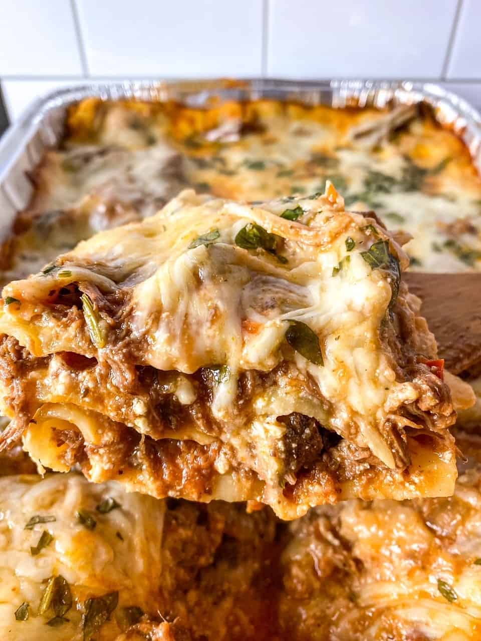 Beef Ragu Lasagna - Razzle Dazzle Life