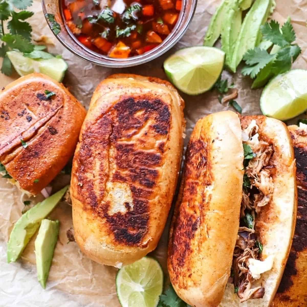 Chicken Birria Grilled Cheese Sandwich - Razzle Dazzle Life