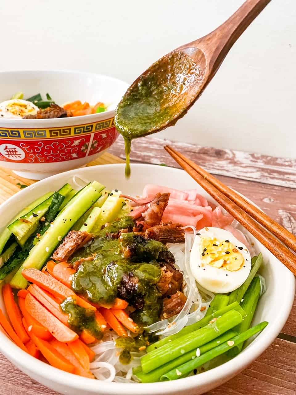 Easy and Delicious Vermicelli Bowls - Razzle Dazzle Life