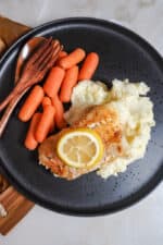 Lemon Butter Baked Cod - Razzle Dazzle Life