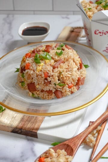 The Best Spam Fried Rice - Razzle Dazzle Life
