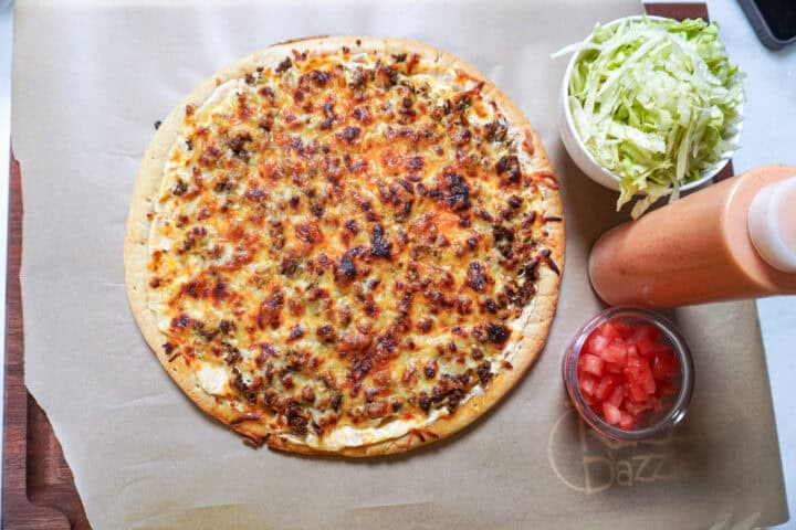 Quick and Delicious Taco Pizza Recipe - Razzle Dazzle Life