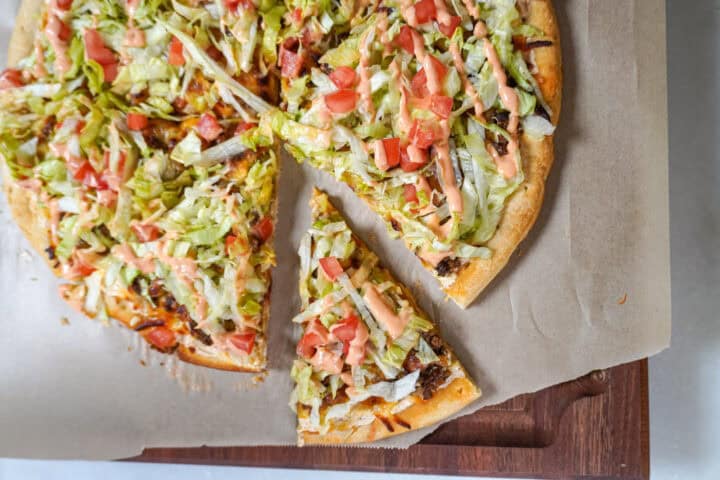 Quick and Delicious Taco Pizza Recipe - Razzle Dazzle Life
