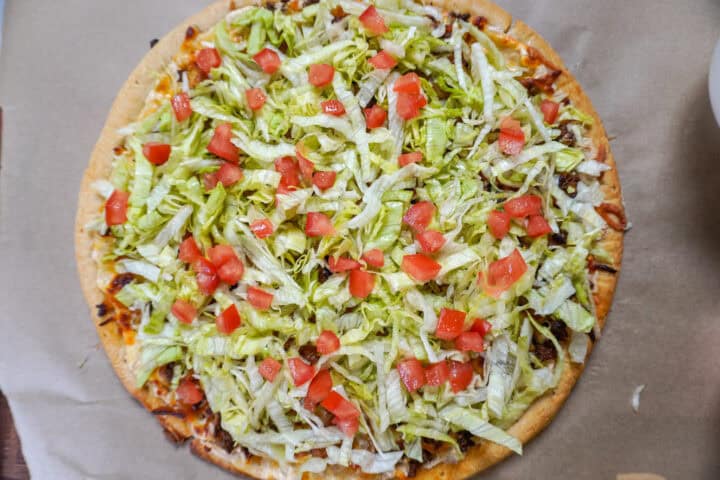 Quick and Delicious Taco Pizza Recipe - Razzle Dazzle Life