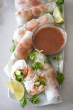 Shrimp Spring Rolls - Razzle Dazzle Life
